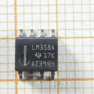China LM358ADR IC Electronic Components SMD SMT 2 Channel LM358A 3mV for sale