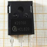 China IKW20N60T IC Infineon IGBTs - Single  TO-247-3 400V 20A 12 Ohm 15V for sale