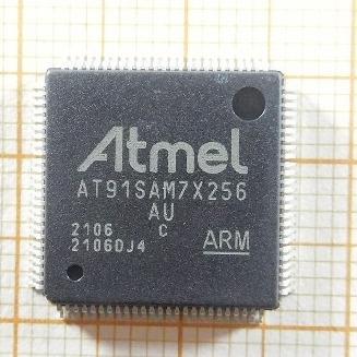 China AT91SAM7X256C-AU IC Electronic Components 16/32-Bit -40°C ~ 85°C for sale