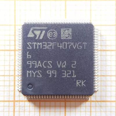 China STM32F407VGT6 IC Electronic Components 32BIT MCU 1MB FLASH 100LQFP for sale