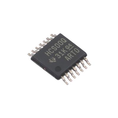 China SN74HCS00QPWRQ1 IC Electronic Components NAND Gate IC 4 Channel Schmitt Trigger Input 14-TSSOP for sale