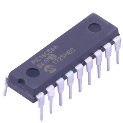 China PIC16C56A-04/P IC Electronic Components Microcontroller, 8-bit, one-time programmable, PIC16C5xx, 4 MHz for sale