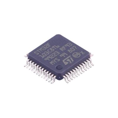 China STM32F103C8T6  IC Electronic Components One medium density performance line with ARM Cortex-M3 32-bit microcontroller for sale