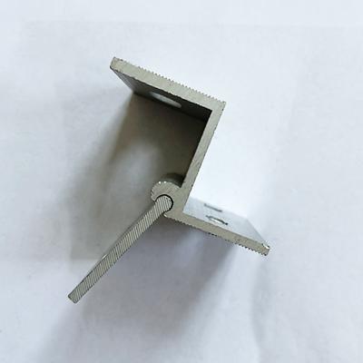 China Trapezoid Metal Roof Hook for Solar Panel Mounting 2.6-5mm Thickness AL6005-T5 Aluminum with 10-Year Warranty for sale