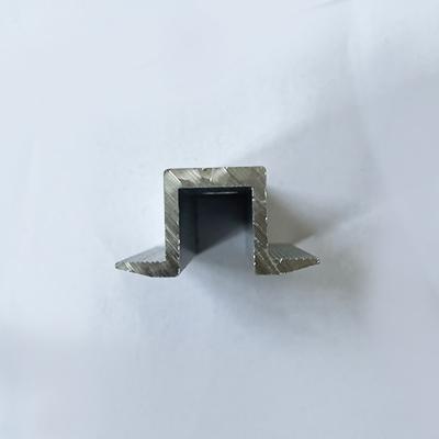 China BOYUE Solar Panel Mid Clamp Aluminum Alloy U Type 3.0-5.0mm Thickness 40-80mm Length Options for sale