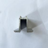 China Anodized AL6005-T5 Aluminum Solar Mid Clamp 3.0-5.0mm Thickness for PV Panel Mounting with 10-Year Warranty for sale
