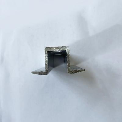 China Solar Panel Middle Clamp 35mm-50mm with 3.0-5.0mm Thickness | Corrosion-Resistant Aluminum Mounting System for sale