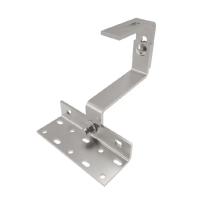 China Stainless Steel Solar Roof Hook with 150kg Load Capacity and 1.4KN/m² Snow Load Rating - ISO9001 Certified for sale