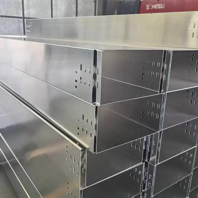 China Galvanized Steel Cable Tray 50-100kg/m² Load Capacity with 1.5-2.5mm Thickness and Fire Resistance for Industrial Applications for sale