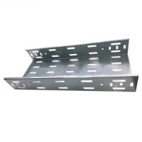 China Custom Galvanized Cable Tray 50-900mm Width with 50-100kg/m² Load Capacity for Electrical Wiring Systems for sale
