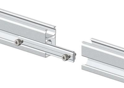 China Anodized Aluminum Solar Panel Mounting Brackets - 60m/s Wind Resistance, 1.5kN/m² Snow Load, Corrosion Resistant Frame System for sale