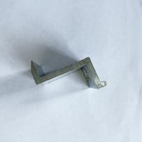 China Weather Proof Solar End Clamp with 1.5KN/m² Snow Load & 5-Year Warranty for Solar Panel Mounting Systems for sale