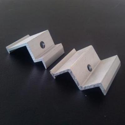 China BoYue Solar Panel End Clamps - Aluminum Mounting Clamps with 5-Year Warranty, Excellent Wind & Corrosion Resistance for sale