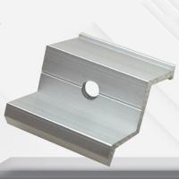 China Silver Anodized Solar Panel End Clamp with 1.5KN/m² Snow Load and UV Resistance for Photovoltaic Systems for sale