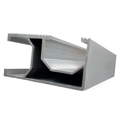 China OEM Anodized Solar PV Mounting Rails - 1.2mm Aluminum with 60m/s Wind Load Capacity for Roof Installation for sale