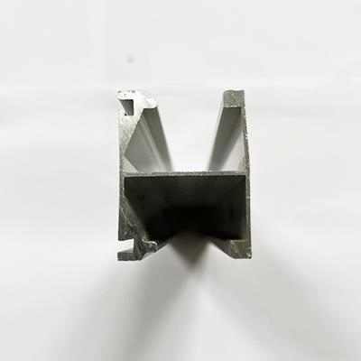 China Weather Resistant Silver Solar Panel Mounting Rails 1.2mm Thickness Aluminum Alloy with 60m/s Wind Load Capacity for sale