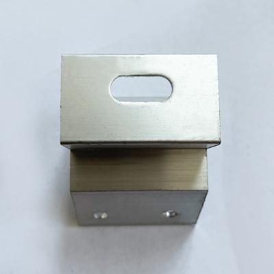 China AL6063-T5 Solar Mounting Clamps with 60 m/s Wind Load and 1.5 kN/m² Snow Load Capacity for Metal Roof Installations for sale