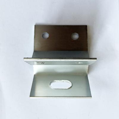 China High Strength Solar Rail Mount Clamps with 1.5 kN/m² Snow Load and 60 m/s Wind Rating for Metal Roof Installation for sale