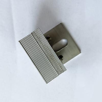 China BoYue Solar Panel Rail Clamps - Aluminum Mounting System with 60M/s Wind Load & 1.5KN/m² Snow Load Capacity for sale