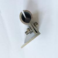 China Stainless Steel Solar Panel Clamps ISO 9001 Wind Load 60M/s for Metal Roof Mounting for sale