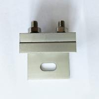 China Aluminum Alloy Solar Panel Mounting Clamps 60M/s Wind Load ISO 9001 for sale