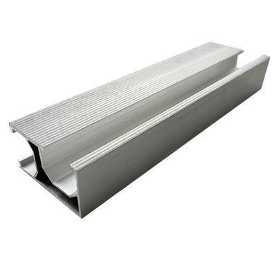 China 1.2mm Aluminum Solar Panel Roof Mounting Rails with 1.4kN/m² Snow Load and 60m/s Wind Resistance for sale