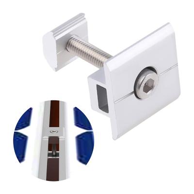 China ISO9001 Certified Solar Panel Mid Clamp 3.0-4.5mm Thickness with 1.5KN/m² Snow Load Capacity for sale