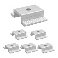 China 60mm Solar Panel Mid-Clamp Connector - Hot-Dip Galvanized, 60 M/s Wind Load, 10-25 Year Warranty for sale