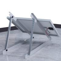 China Aluminum Solar Panel Tilt Mount 400 Lbs Capacity 150 Mph Wind Rating Adjustable Rooftop System for sale