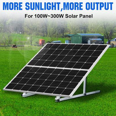 China Customizable Solar Panel Tilt Mount for Cement Roof - 400 lbs Load Capacity, 30° Adjustable Angle, Aluminum Construction for sale