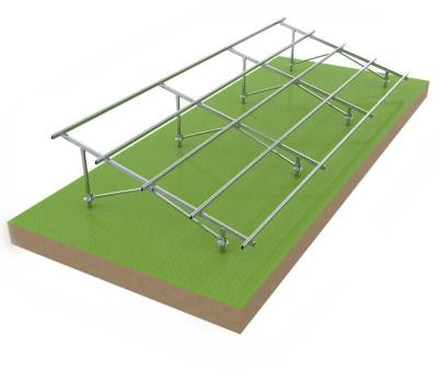China Al6005-T5 Aluminum Solar Panel Frames with 60m/s Wind Rating and 20-Year Durability for Ground Mount Systems for sale