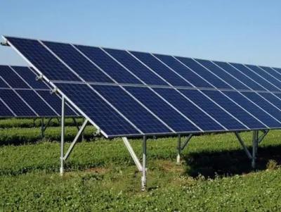China Custom Aluminum Solar Panel Mounting Brackets with 1.5 kN/m² Snow Load and 60 m/s Wind Rating for Ground Installation for sale