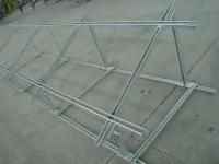 China Aluminum Solar Panel Ground Mount System with 1.5 kN/m² Snow Load and 60 m/s Wind Resistance - Customizable Sizes for sale