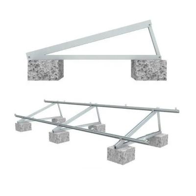 China ISO9001 Aluminum Solar Panel Mounting Brackets - 1.5kN/m² Snow Load, 60m/s Wind Resistance, Ground Screw or Concrete Foundation for sale