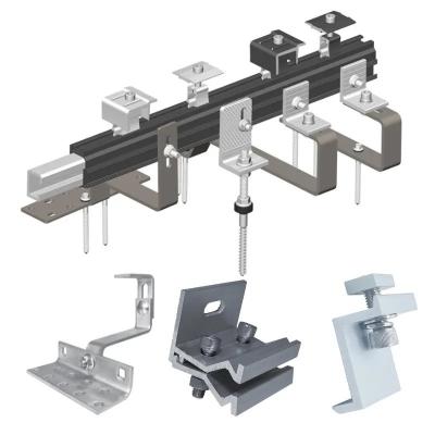 China Stainless Steel Solar Roof Hook - 150kg Load Capacity, 60m/s Wind Resistance, 20-Year Warranty for sale