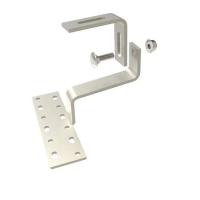 China OEM Stainless Steel Polished Solar Roof Hook with 150kg Load Capacity and 1.4KN/m² Snow Load Rating for Commercial and Residential Installation for sale