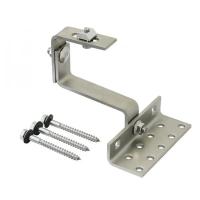 China Customizable Solar Roof Hook - Stainless Steel Mounting System with 1.4KN/m² Snow Load & 60m/s Wind Resistance for sale