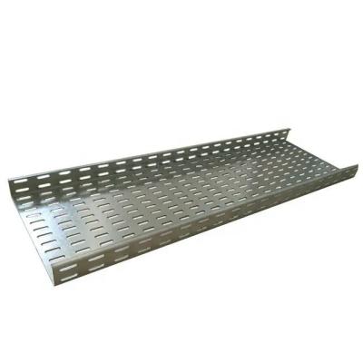 China Galvanized Steel Cable Tray 0.8-3.0mm Thickness with 50-900mm Width for Industrial Electrical Systems for sale