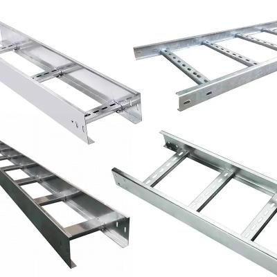 China Fire-Resistant Silver Galvanized Cable Tray 1-12m Length with 50-100kg/m² Load Capacity for Electrical Wiring for sale