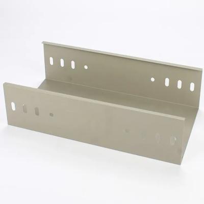 China 50mm Galvanized Cable Tray with 50-100kg/m² Load Capacity, 25-200mm Side Rails & 0.8-3.0mm Thickness for sale