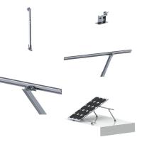 China Ground Screw Mount Roof Solar System with 216km/h Wind Load and 200cm Snow Capacity for Commercial Installation for sale