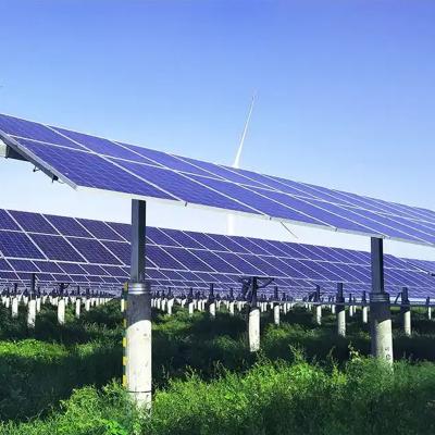China Adjustable Tilt Ground Solar Panel Racking System 0-60 Degrees with 200cm Snow Load Capacity for sale