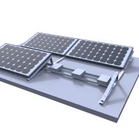 China Ground Solar Mounting System for Flat/Metal/Ground Roof with 0-60° Tilt Angle and 216km/h Wind Load for sale