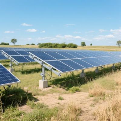 China SolarTrace IQ Solar Tracking Bracket with 98.3% Energy Capture and 0.01° Stability for Ground Mount Systems for sale