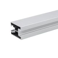 China H-Shaped Aluminum Solar Mounting Rail 1.2mm Thickness with 60m/s Wind Load and 1.4kN/m² Snow Capacity for sale