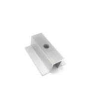China Aluminum Solar MID Clamp 40-80mm for PV Panel Mounting System Anodized AL6005-T5 for sale