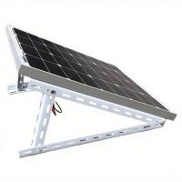 China Adjustable Angle Solar Panel Tilt Mounting Brackets PV Solar Panel Wall Mount for Wall Flat Roof Ground for sale