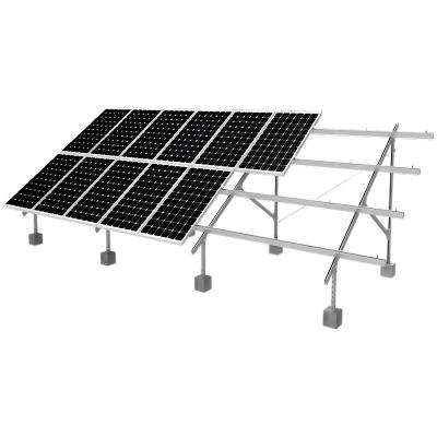 China Customizable Aluminum Solar Mounting Brackets - Heavy-Duty Ground & Roof Mounting Brackets for sale
