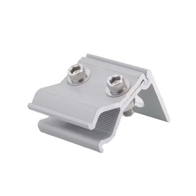 China BoYue Solar Panel Clamps Stainless Steel Aluminum 60M/s Wind Load for Metal Roof Mounting for sale