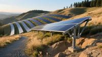 China Aluminum Ground Solar Panel Mounting System with 10-Year Warranty and 25-Year Service Life for Large-Scale Installations for sale